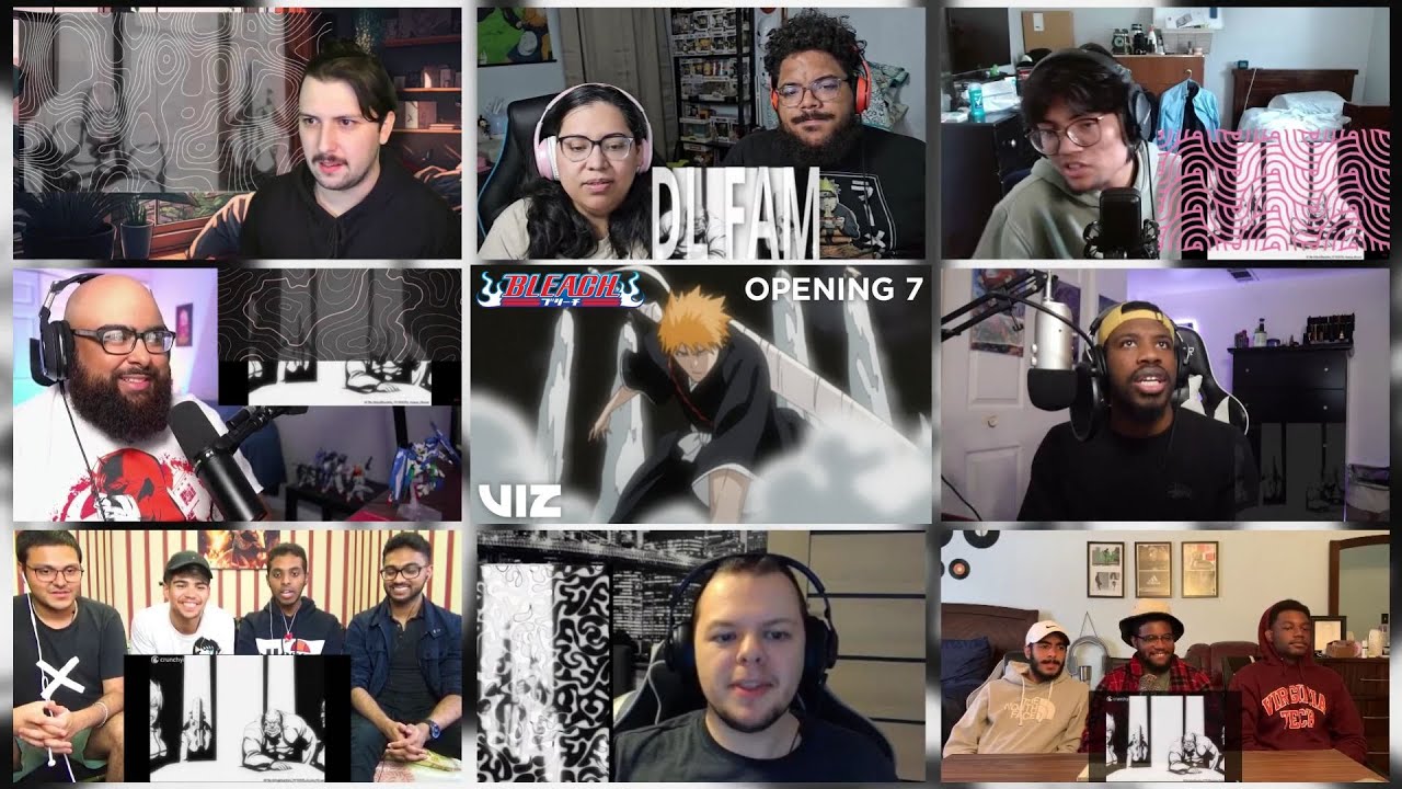 Bleach Opening 7 [After Dark] | Reaction Mashup (ブリーチOP) - YouTube