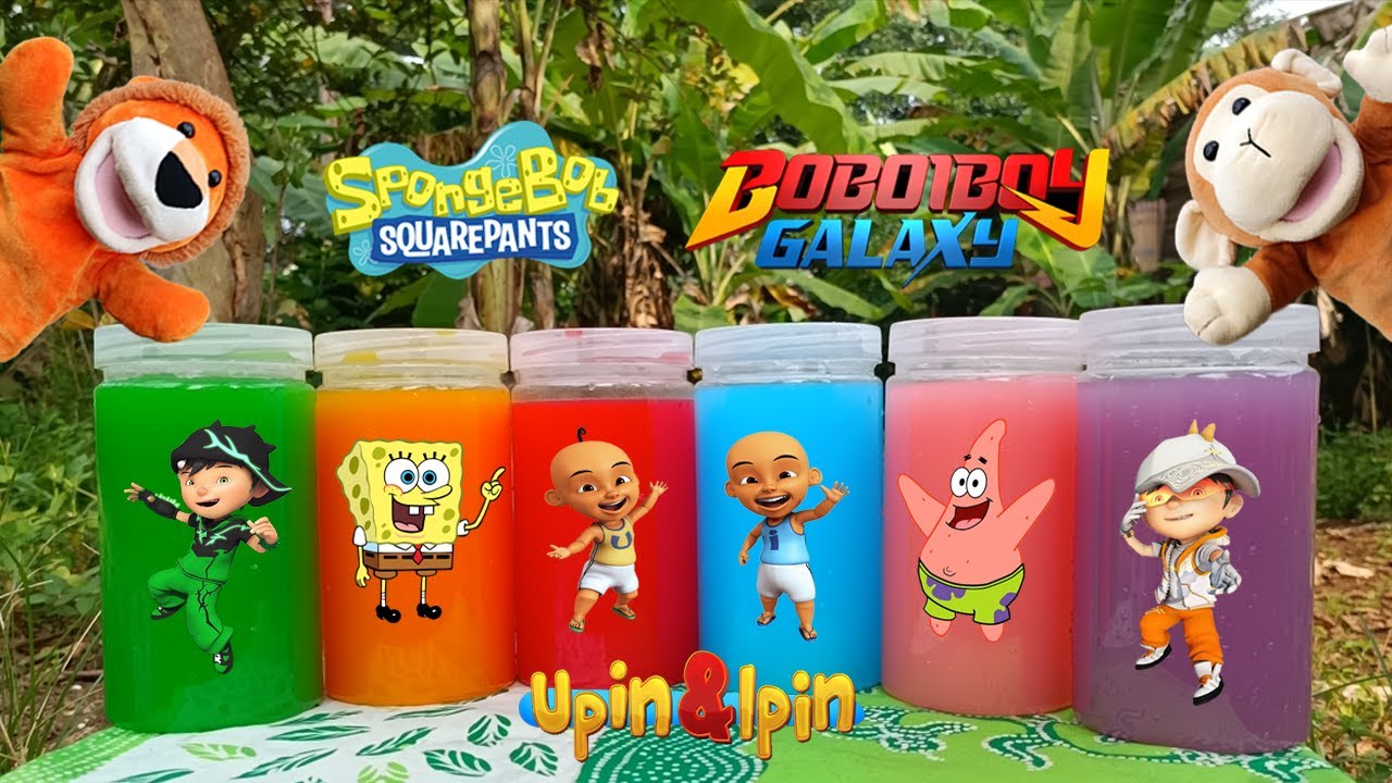 Menemukan Mainan Boboiboy Galaxy, Upin, Ipin dan Spongebob Dalam ...