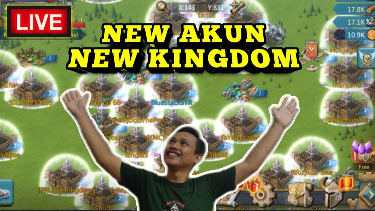 New Akun New Kingdom , LORDS MOBILE - YouTube