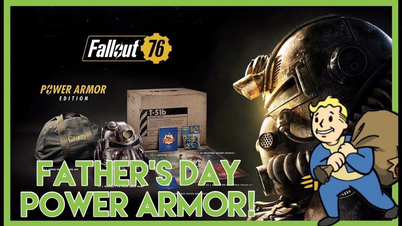 Father's Day Power Armor! (Fallout 76) - YouTube