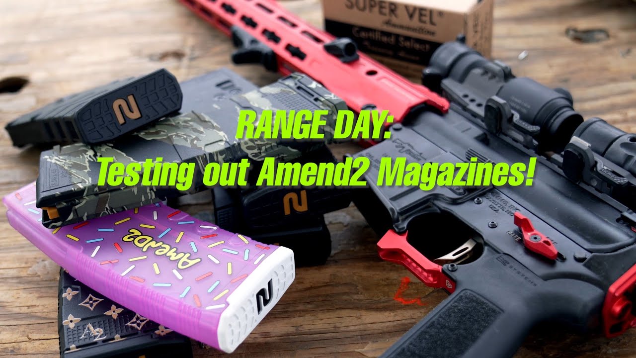 Amend2 Magazine Test at the Range! - YouTube