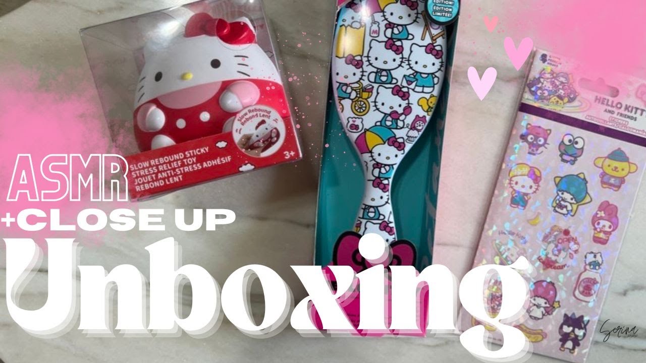 Hello Kitty Unboxing ASMR - YouTube