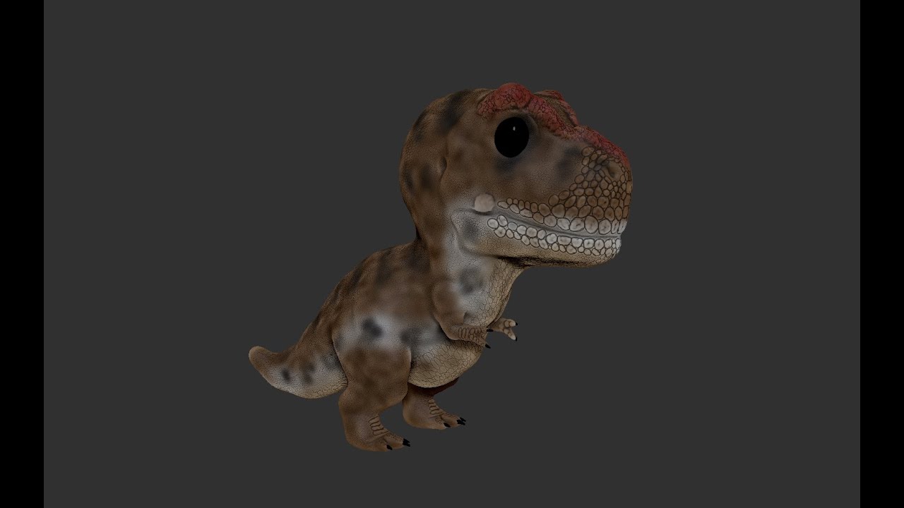 Chibi Rex Sculpt Timelapse - YouTube