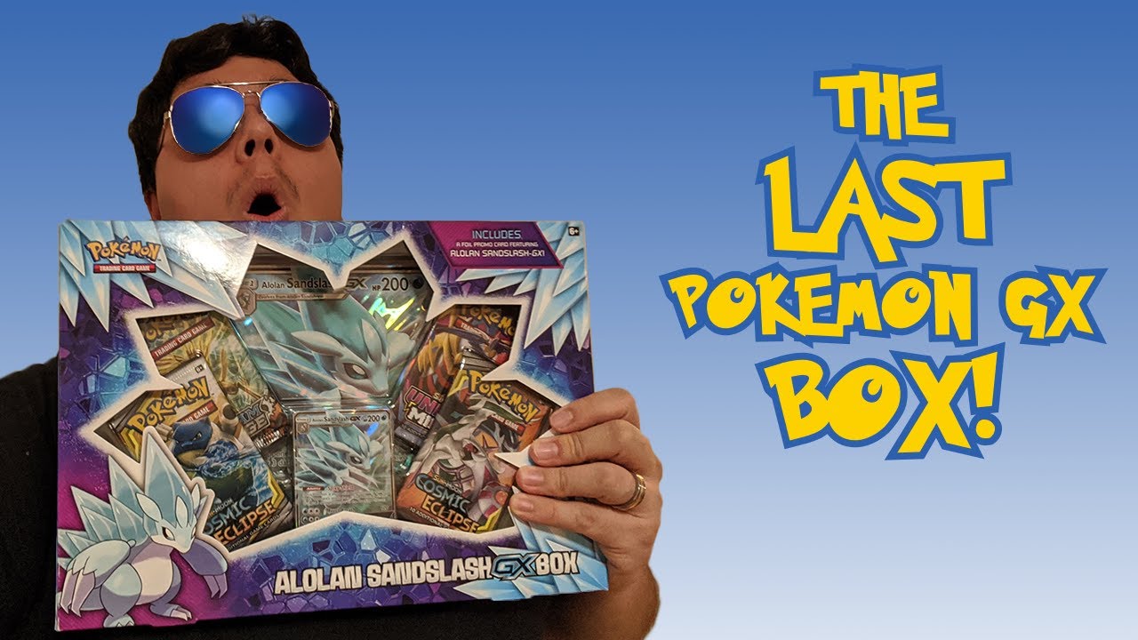 One of the LAST Pokemon GX Boxes! - *NEW* Alolan Sandslash GX Box ...