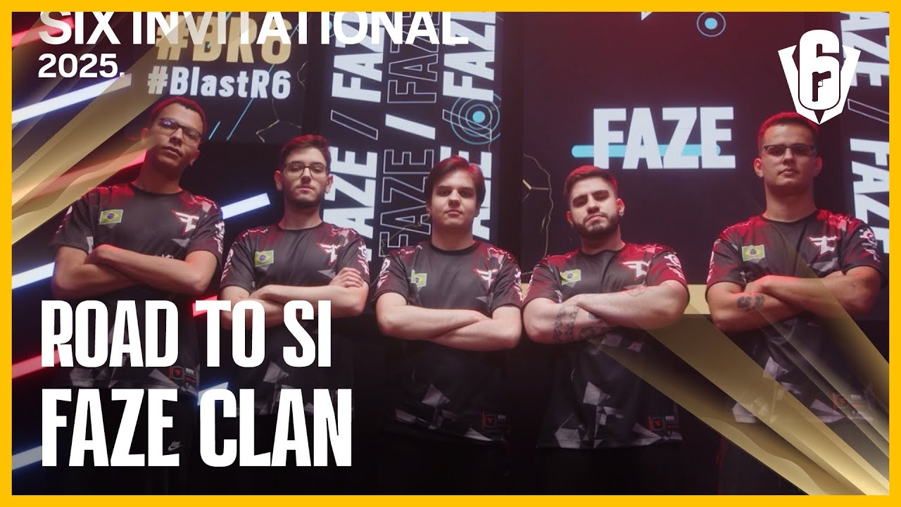 ROAD TO #SIXINVITATIONAL 2025: FAZE CLAN | Rainbow Six Siege - YouTube