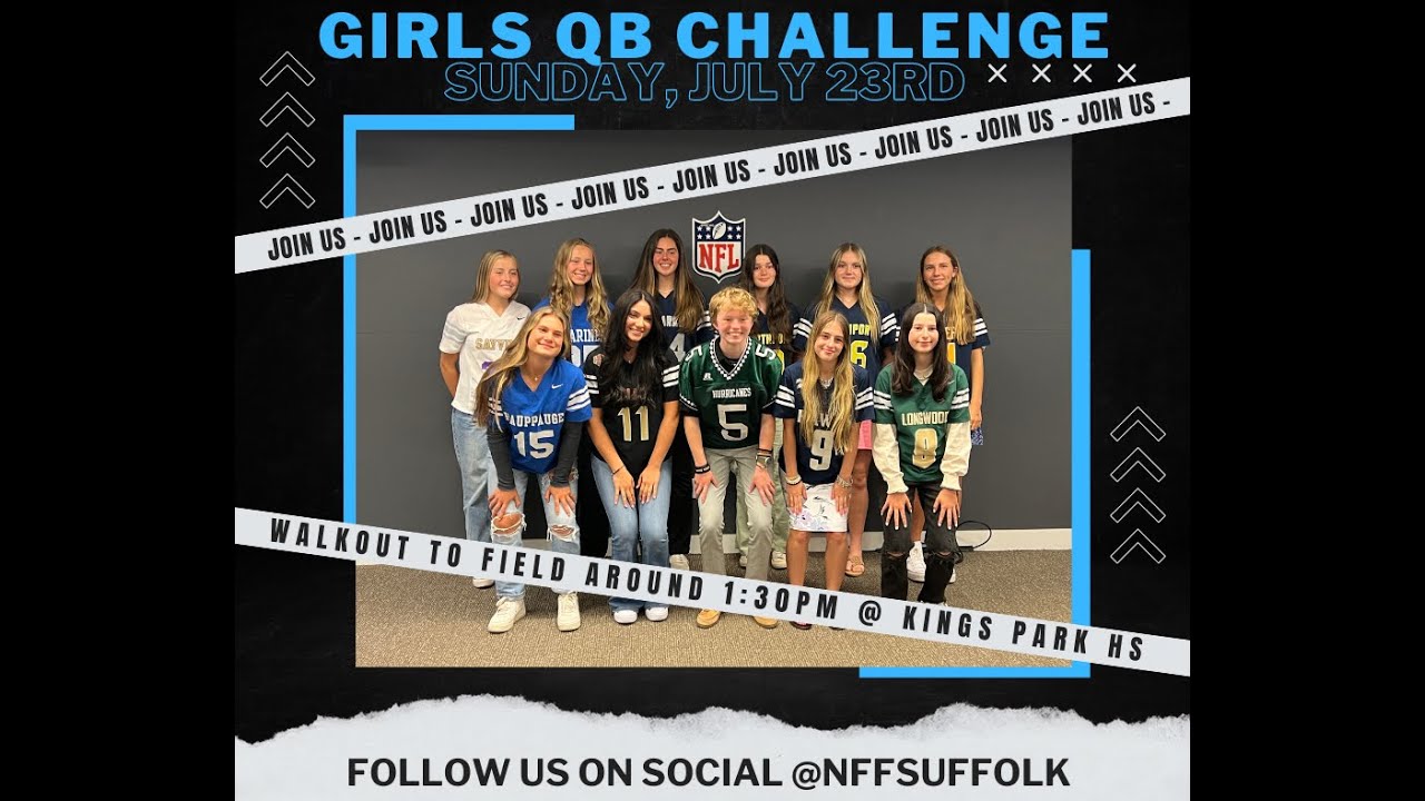 July 23rd, 2023 National Football Foundation Girls QB Challenge LIVE ...