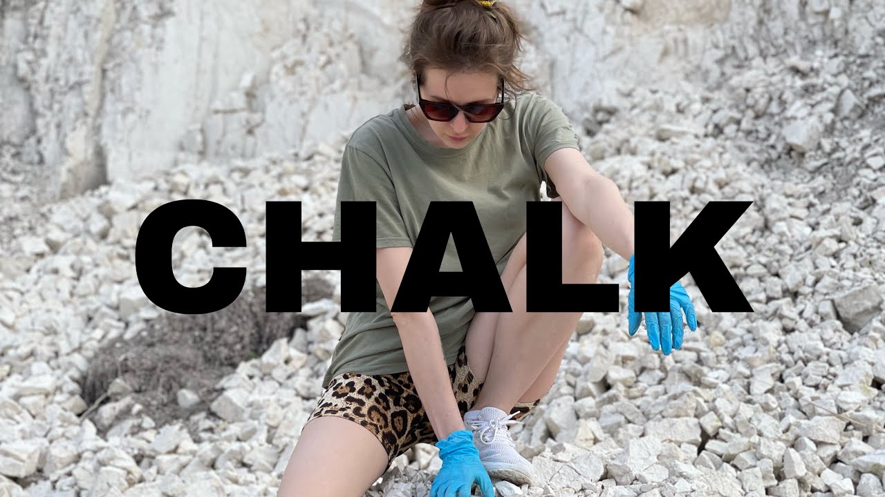 CHALК | МEЛ | ХРУСT | CRUNCН | МЕЛОВАЯ ГОРА | MOUNTAIN - YouTube