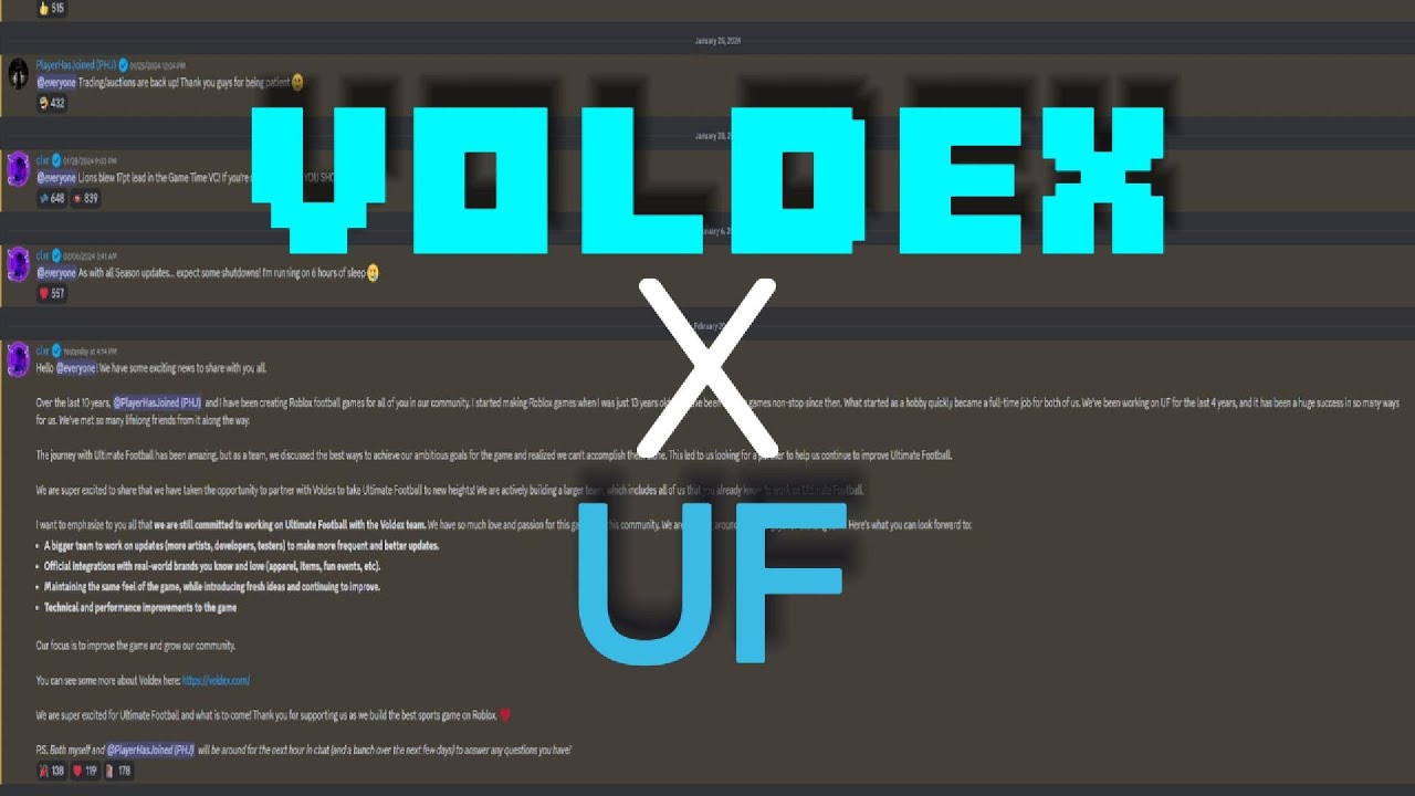 UF Partners With Voldex?!?! (Thoughts and Reactions) - YouTube