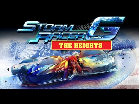 Sega's STORM RACER G GRAVITY Arcade! The Heights Track - YouTube