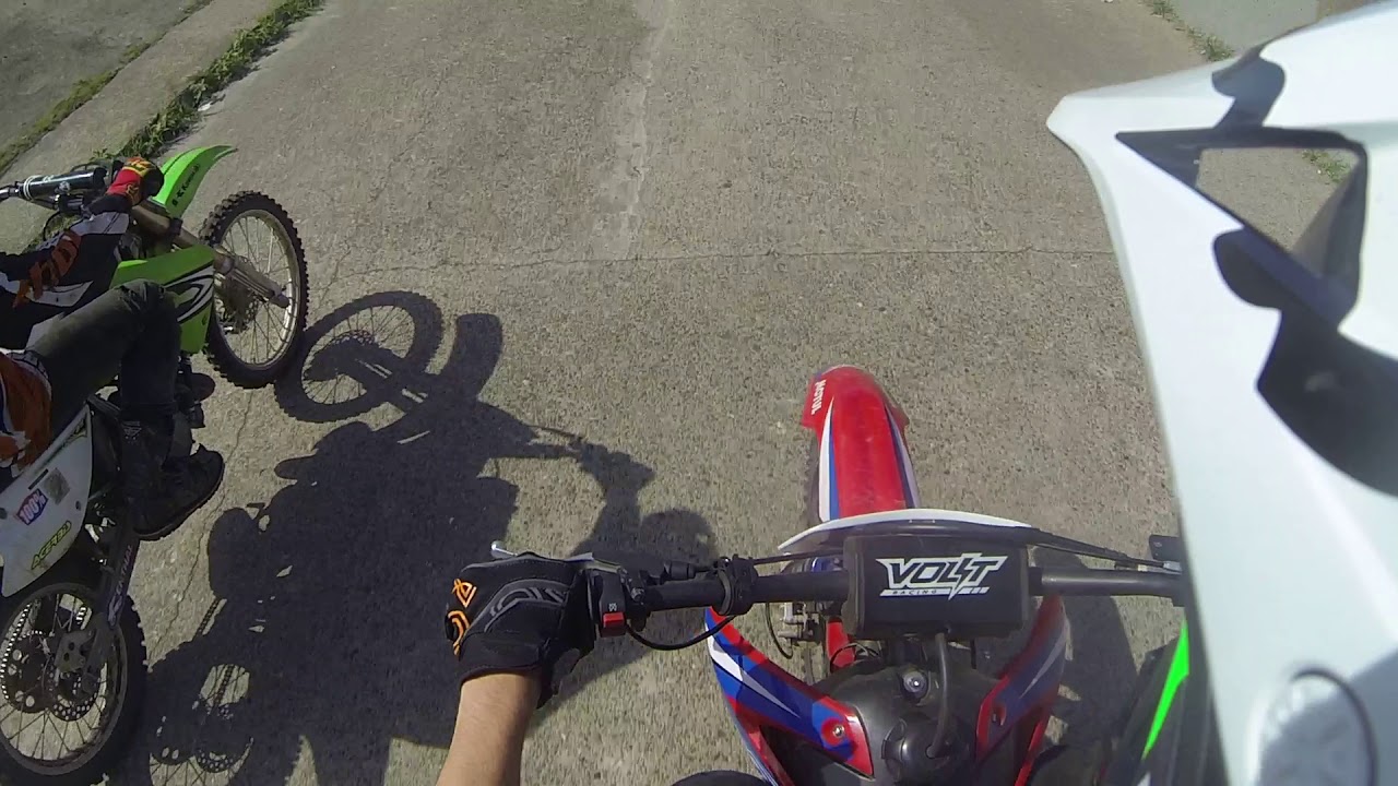 Apollo rxf 125 Kawasaki kx 85 NN - YouTube