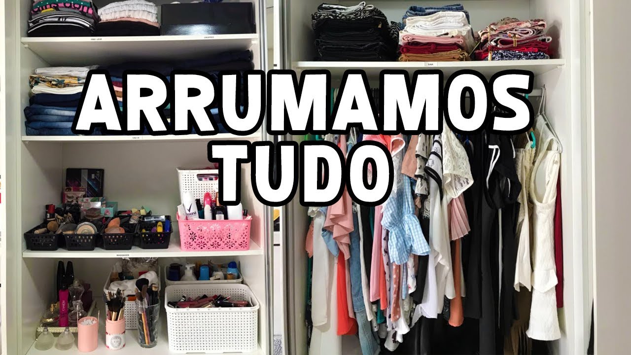 ARRUMANDO MINHAS ROUPAS COM PERSONAL ORGANIZER + DICAS - YouTube