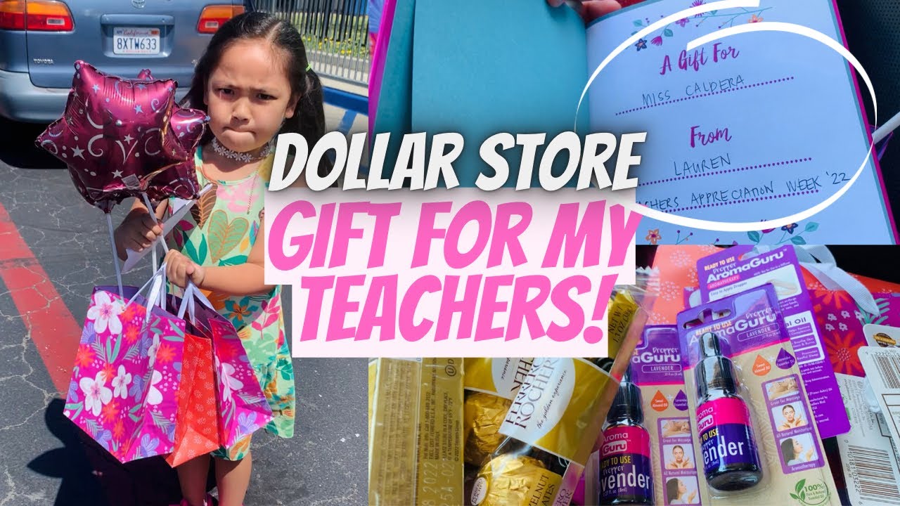 DOLLAR STORE Teacher Appreciation Gift 2022| Gift Ideas for Teacher ...