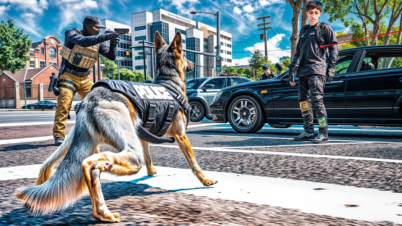 SPINNING Hoods as a K9 DOG in GTA 5 RP! - YouTube