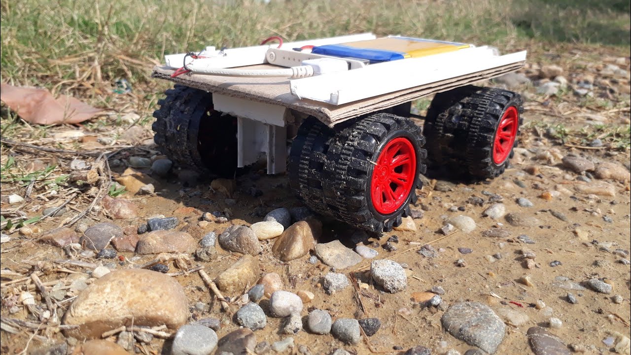 Homemade offroad rover in action - YouTube