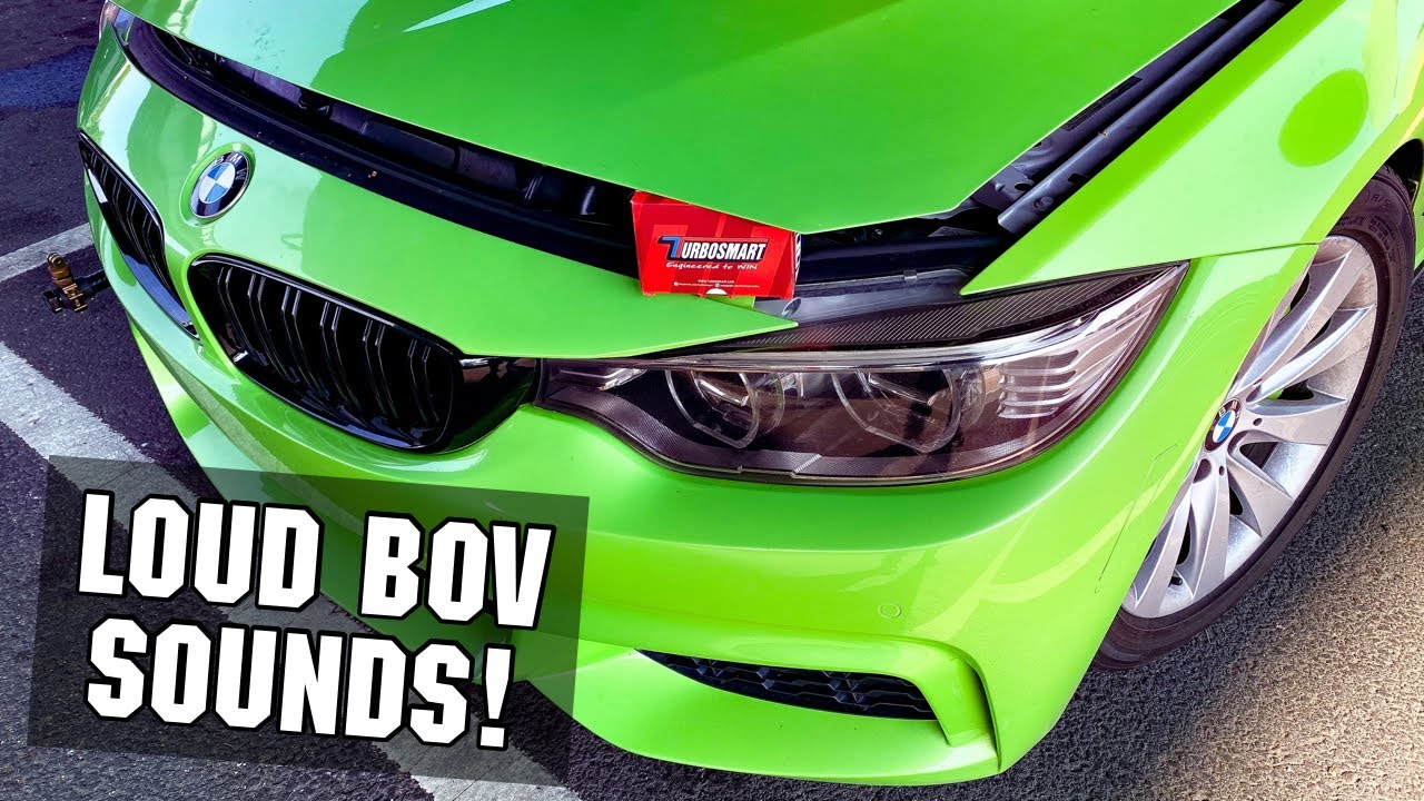 INSANE BIG TURBO BOV Sounds On My 435i With TURBOSMART! - YouTube