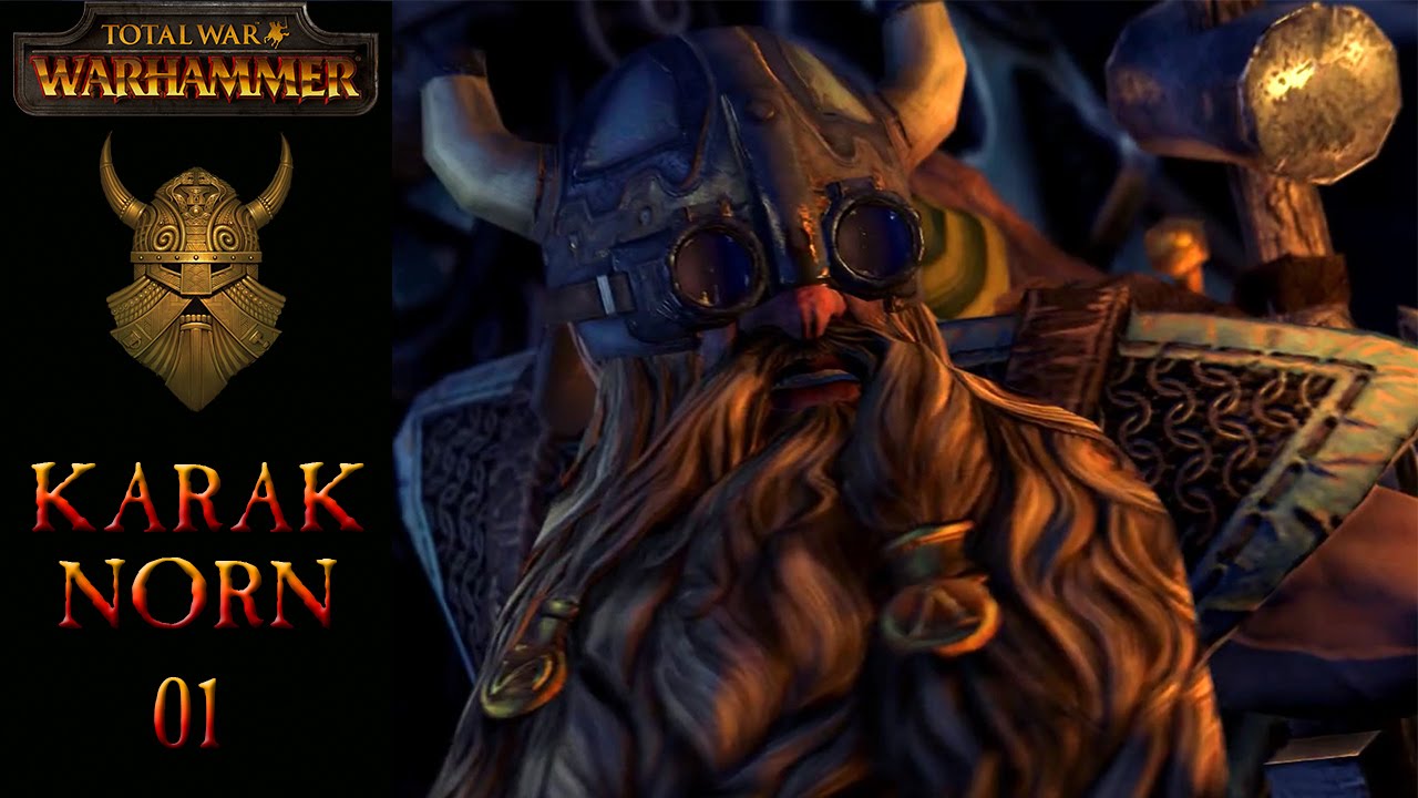 Total War: Warhammer #1 Karak Norn (Niestandardowa Frakcja) /Zagrajmy w ...