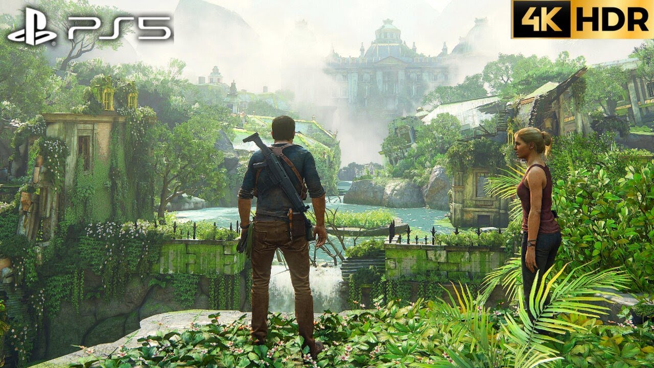 Uncharted 4: A Thief's End (PS5) 4K HDR Gameplay Chapter 18: New Devon ...