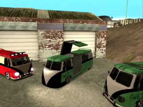 new camper GTA SA mod - YouTube