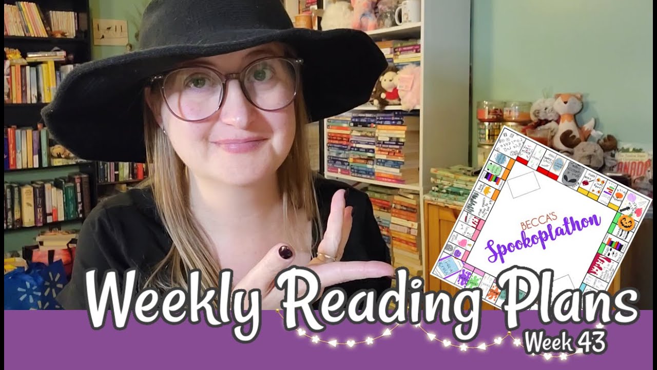 Weekly TBR || Week 43 2023 || Spookoplathon - YouTube