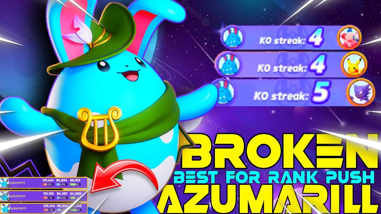 AZUMARILL IS INSANELY BROKEN FOR RANK PUSHING IN SOLO Q WITH BEST ...