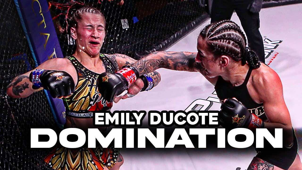 Must See Emily Ducote Puts on a Clinic at Invicta FC 47! - YouTube