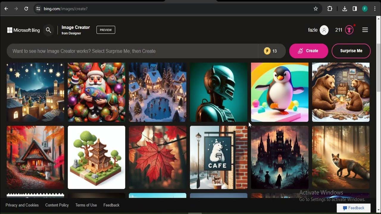 How to use Bing ai Image creator - Beginners Tutorial - YouTube