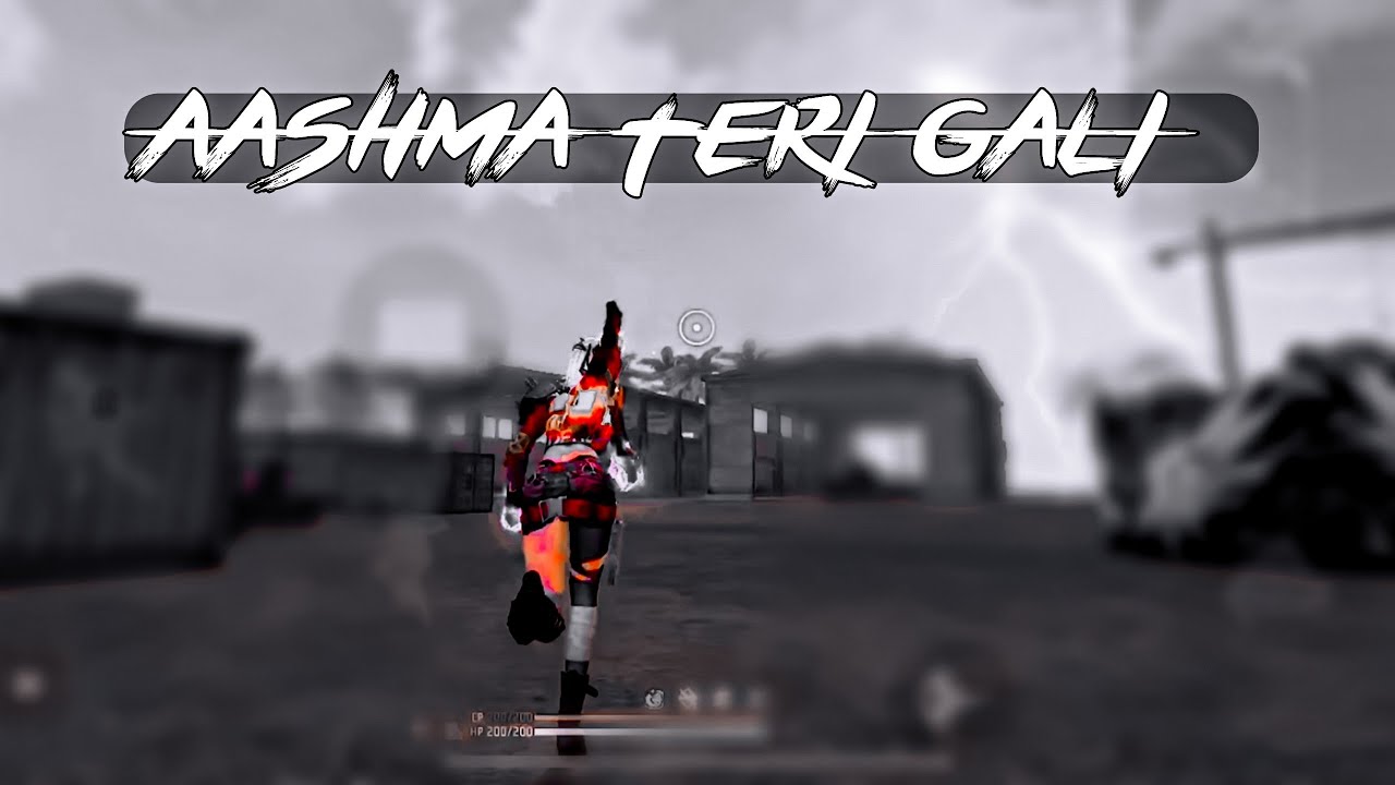 Mera Aashma Dunde Teri Gali Free Fire Status | Very Sad Status | 4k ...