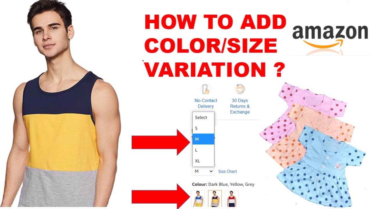 Amazon Product Variation || Amazon Variation Product listing - YouTube
