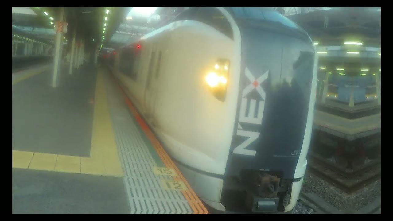 【JR総武線】 E259系Ne011編成+Ne001編成 特急 成田エクスプレス34号 大船・新宿行き 千葉発着 - YouTube