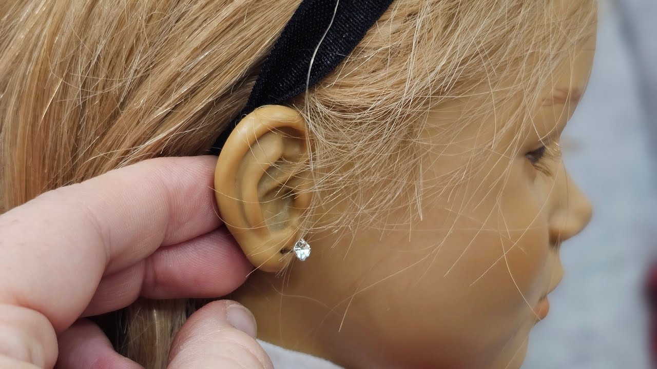 Thrift with Me| Reborn Child Gets Ears Pierced| Details of Child Doll ...