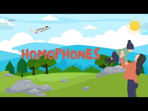 What are Homophones? | English | Educational Video for Kids - YouTube
