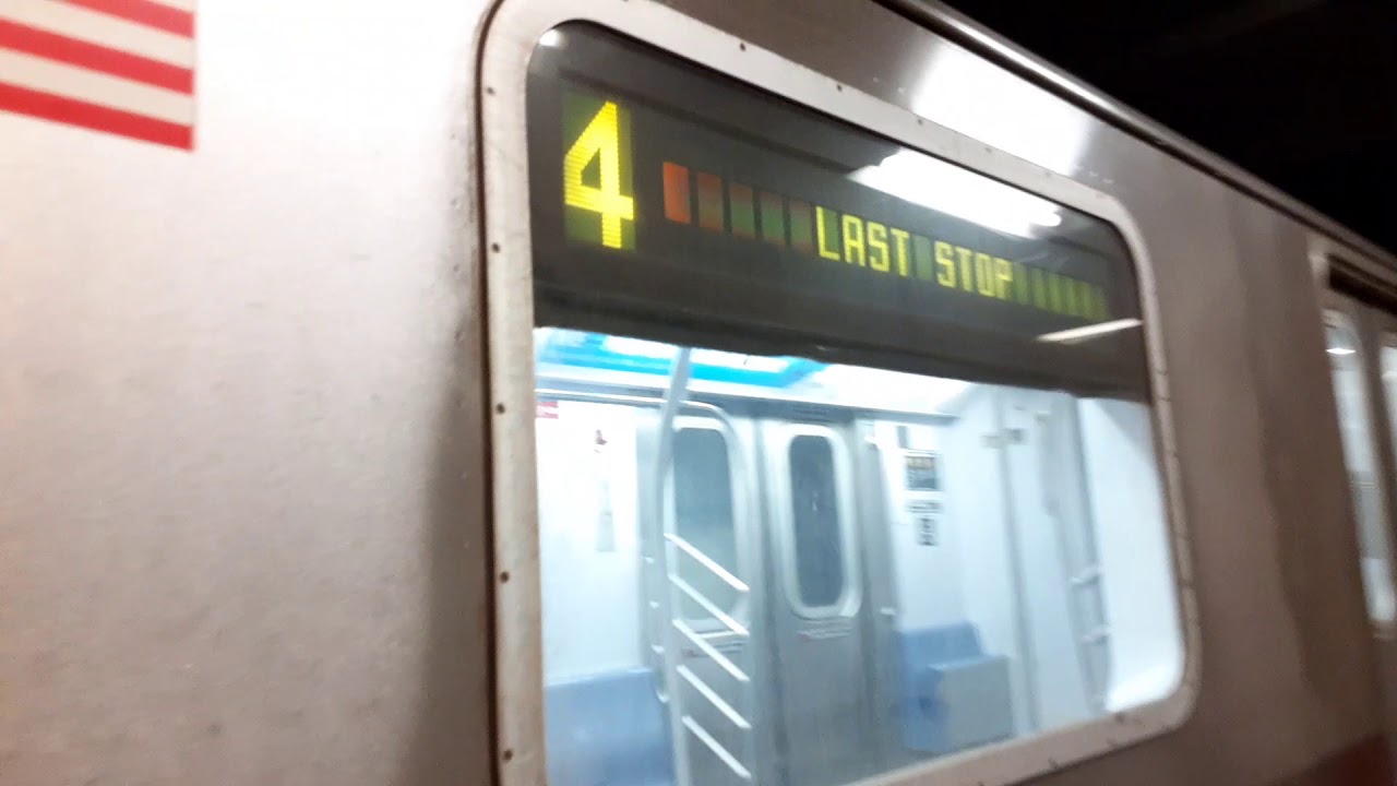 R142 with New Door Motors enters Utica Ave - YouTube