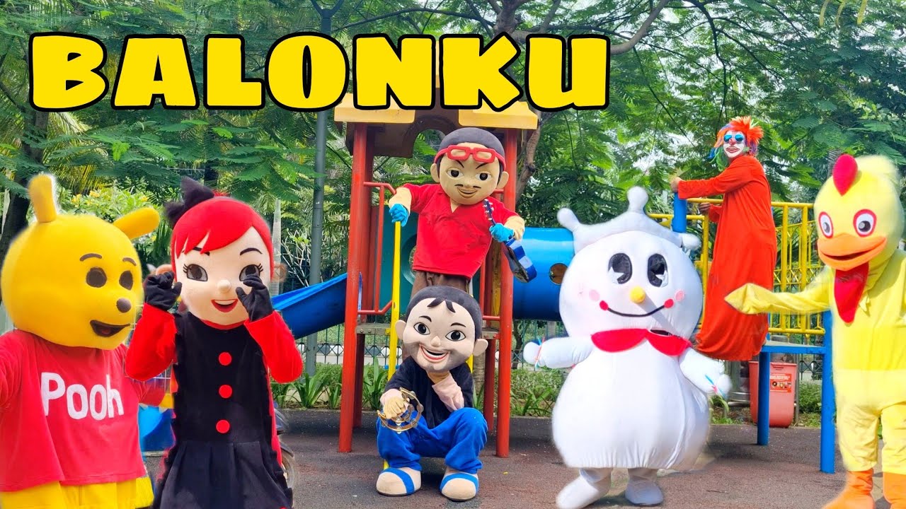 BADUT JOGET LAGU BALONKU 💕 BADUT LUCU DAN ONDEL ONDEL JOGET - YouTube