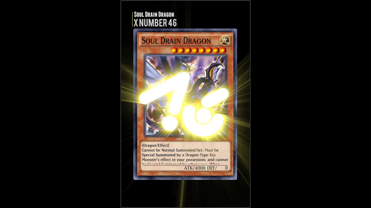 Soul Drain Yu Gi Oh Dragon Cards