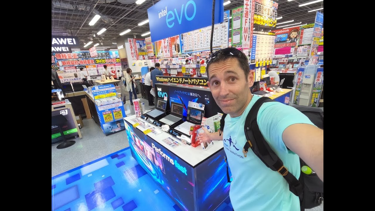 Two Minute Tokyo - Japan's MEGA Electronics Store - Yodabashi - YouTube