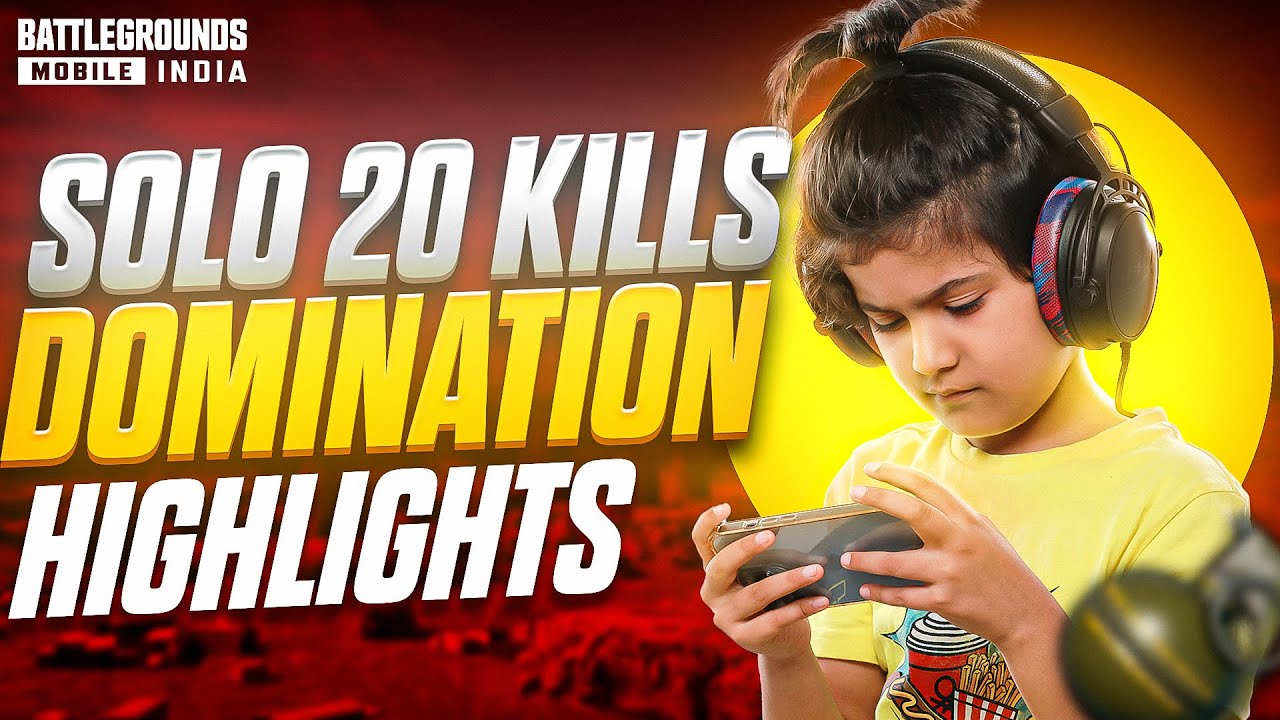 Vivone's Solo 20 Kills 🔥Domination In Classic BGMI || Godlike Vivone 💛💛 ...