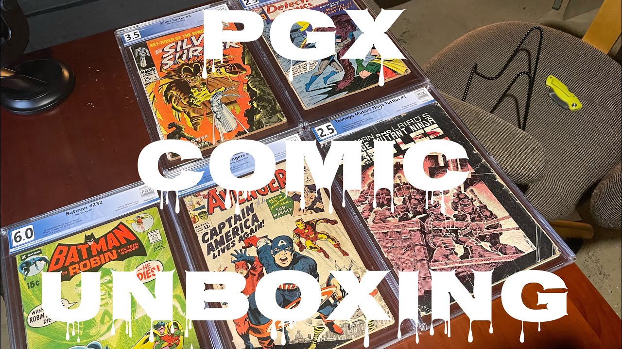 PGX GRADED COMICS UNBOXING - YouTube