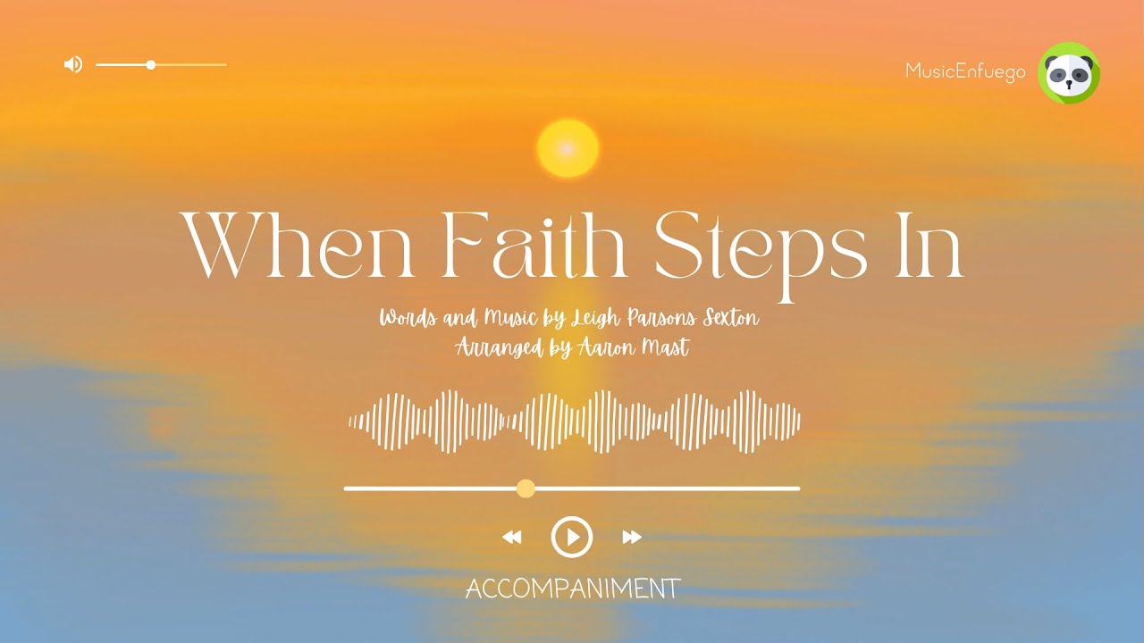 When Faith Steps In - Accompaniment - YouTube