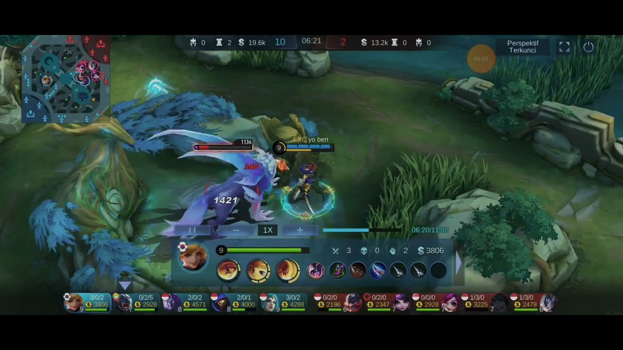 no cut no edit gamplay fanny mlbb - YouTube