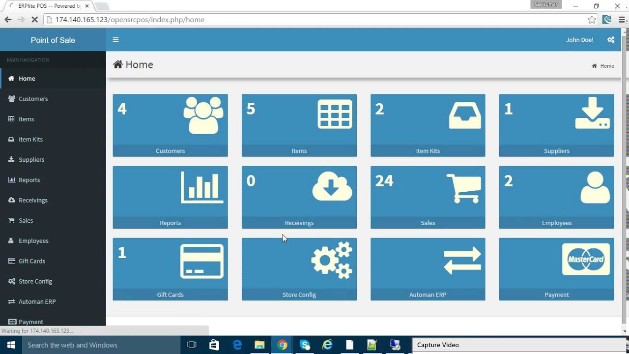 Automan Point Of Sale Software - YouTube