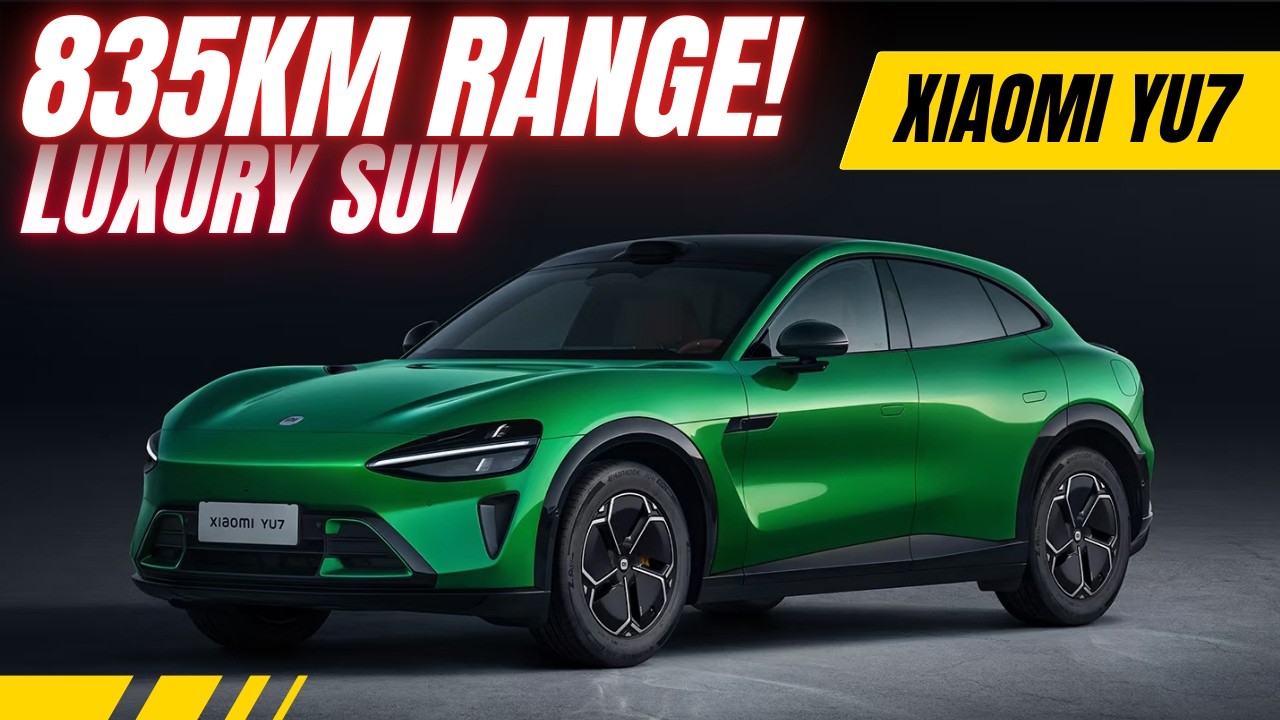 Xiaomi's New YU7 SUV SHOCKS the Market: 835KM Range & Super Tech! - YouTube