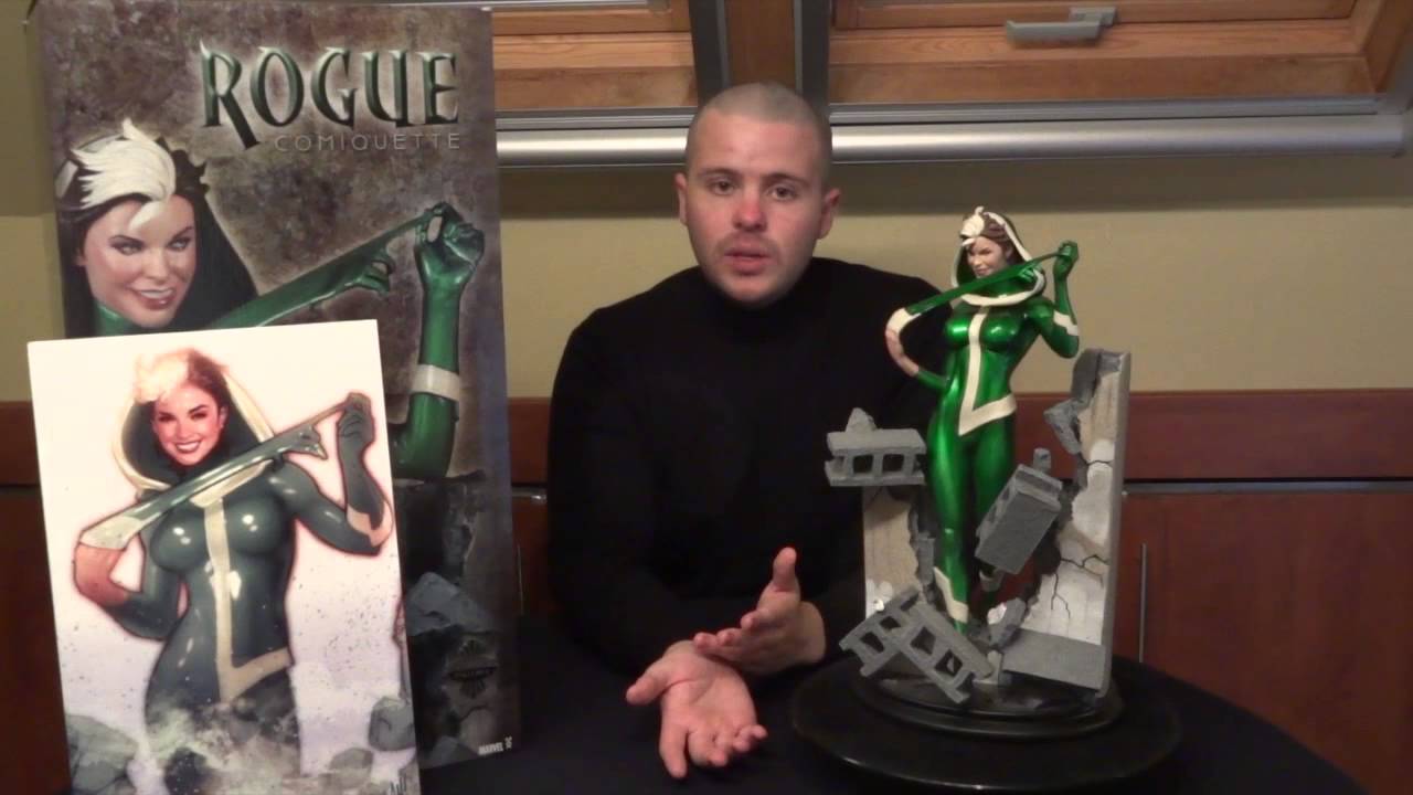 Sideshow Exclusive Adam Hughes Rogue - YouTube