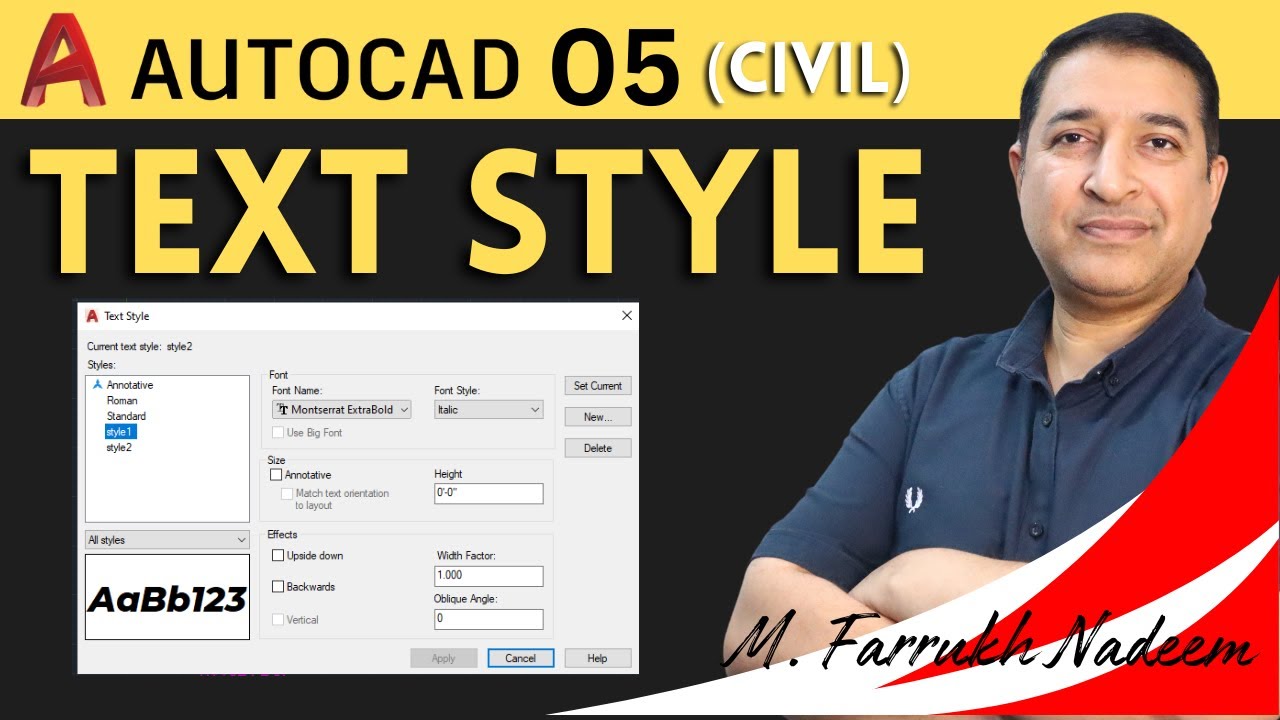 Text Style Mastery Elevating Your AutoCAD Drawings Advanced Techniques ...