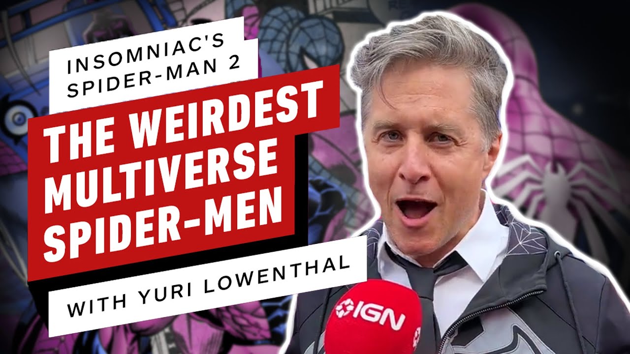 Yuri Lowenthal Voices Spider-Men From Across The Multiverse - YouTube