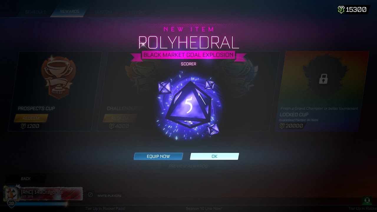 Black Market from Prospect Cup Rocket league - YouTube