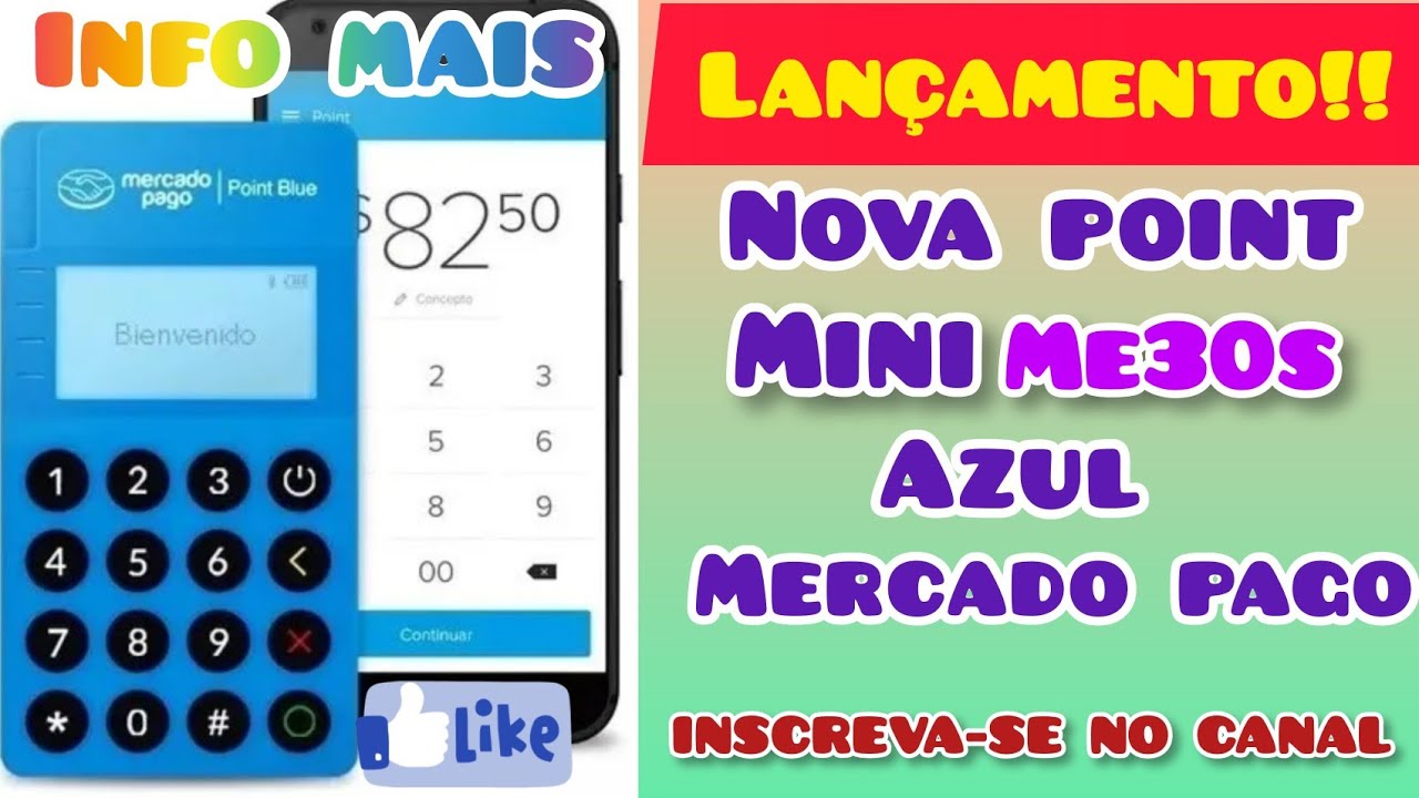 Nova point mini ME30S Do mercado pago - YouTube