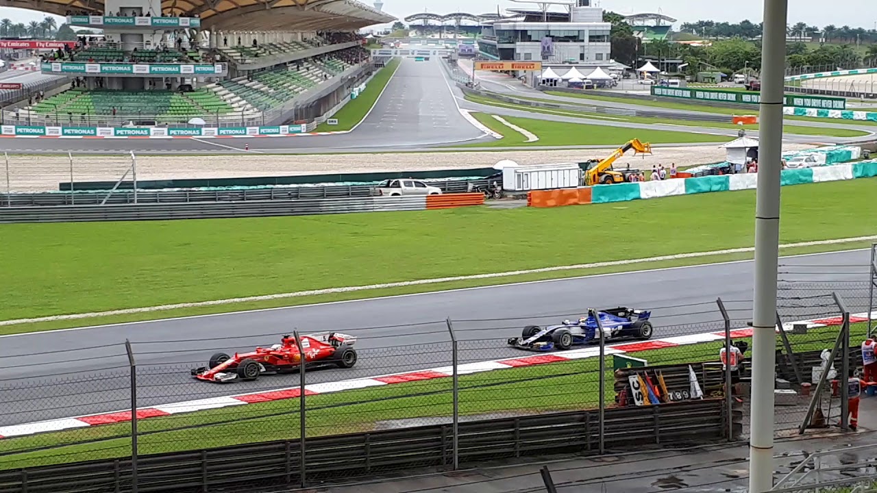 2017 F1 Sepang - Friday @ Grandstand F - YouTube