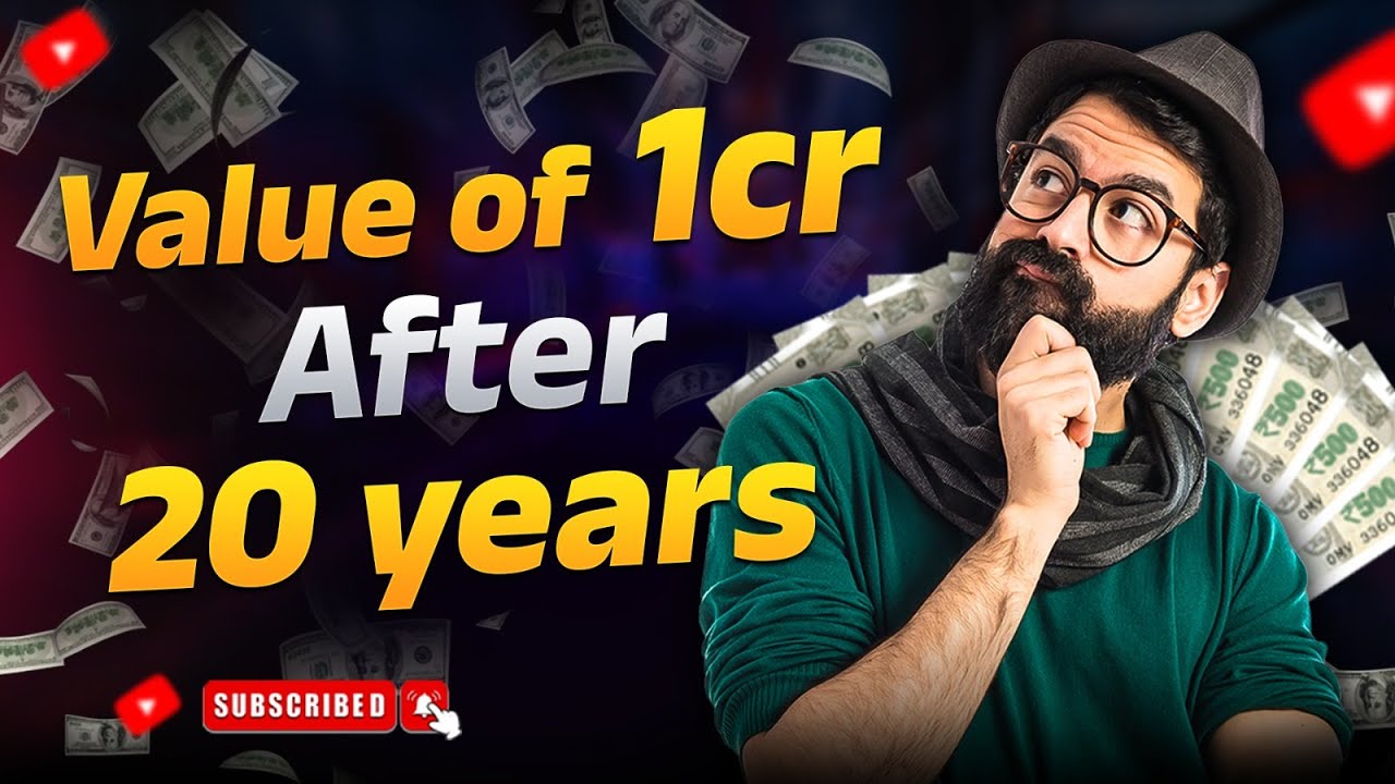 'Value of 1cr after 20 years'💸 | Understanding 1 Crore's Value in Two ...