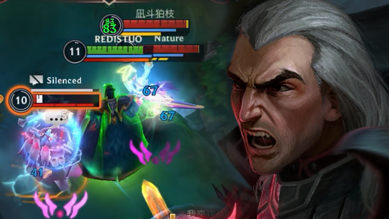 Wild Rift Swain Mid Lane Gameplay in Season 16 (Build & Runes) - YouTube