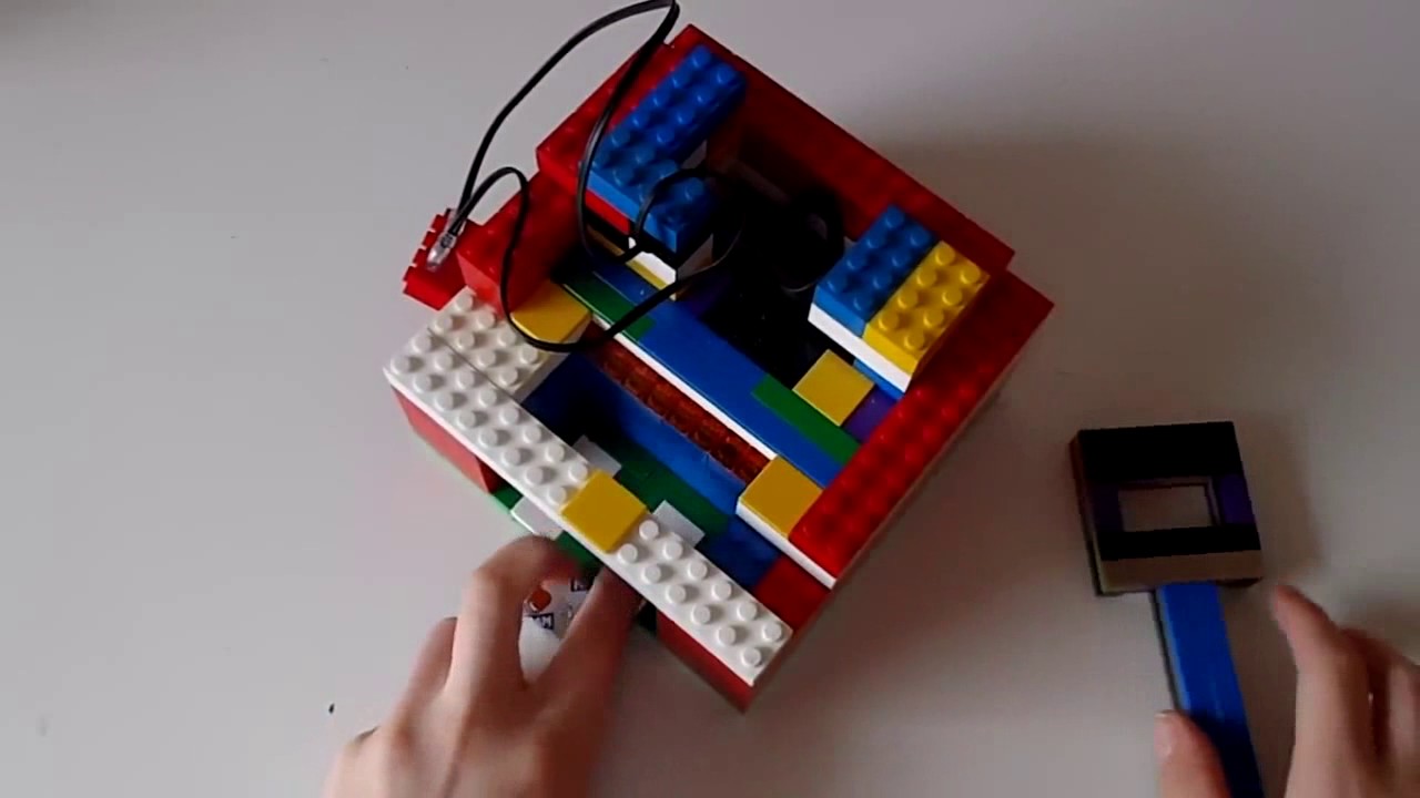 Cara Kerja Dispenser Dari Lego - YouTube